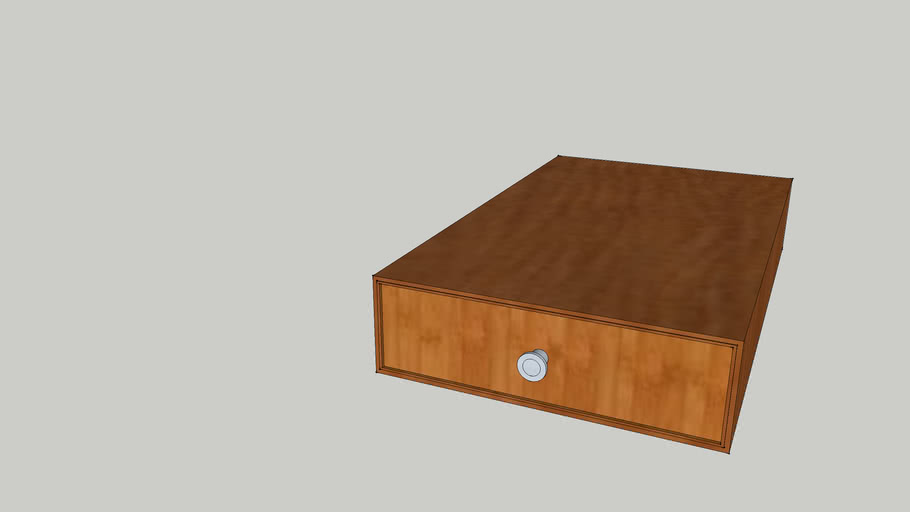 Wood Drawer 2 | 3D Warehouse