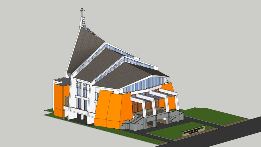 gereja st-kristoforus | 3D Warehouse