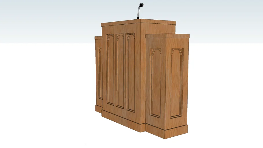 Church Pulpit | 3D Warehouse