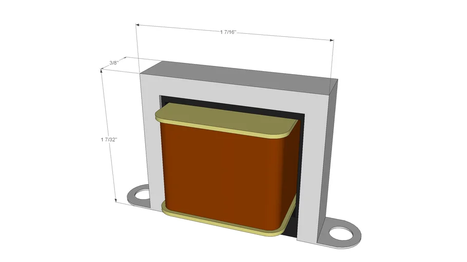 Small transformer (1.75') | 3D Warehouse