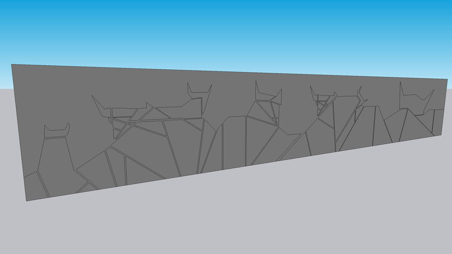 mural toros | 3D Warehouse