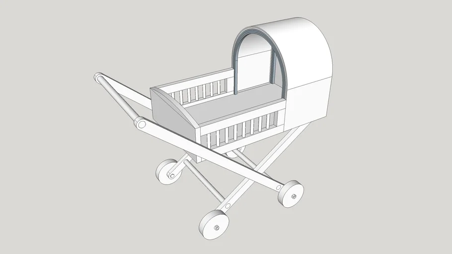 Doll Pram | 3D Warehouse