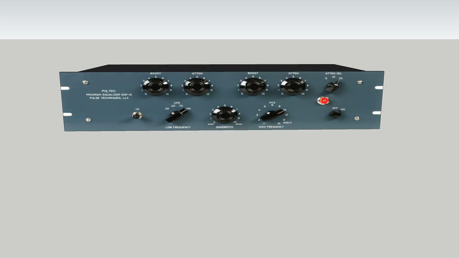Pultec EQP-1S EQ | 3D Warehouse