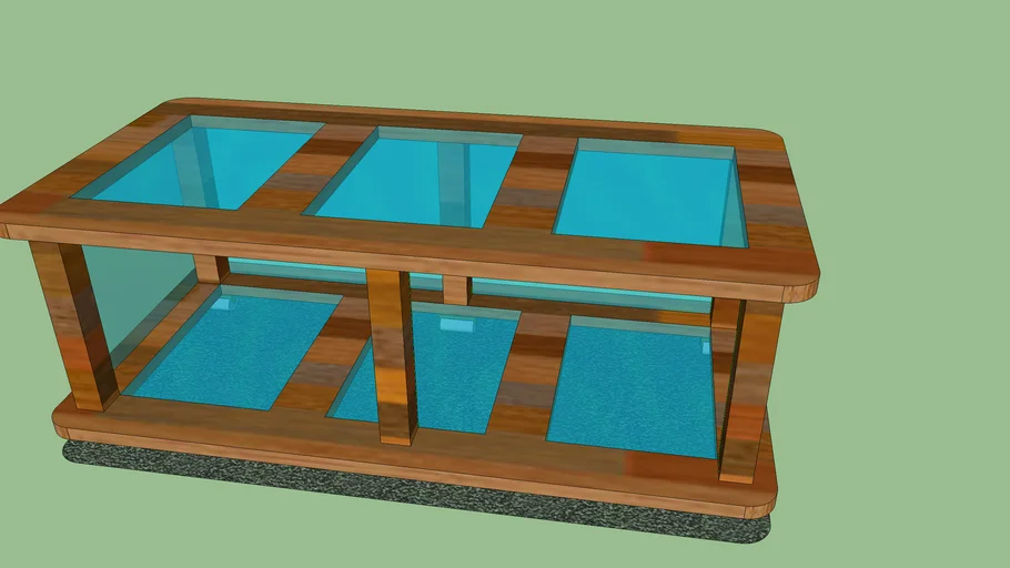 Wooden Coffee Table | 3D Warehouse