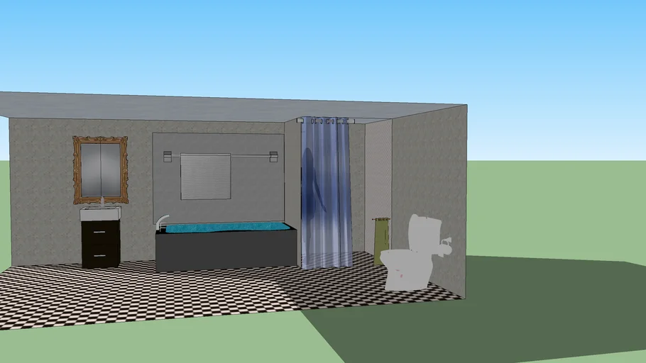 Modern Bathroom | 3D Warehouse