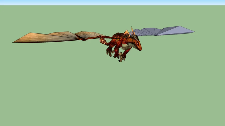 Dragon Low Poly | 3D Warehouse