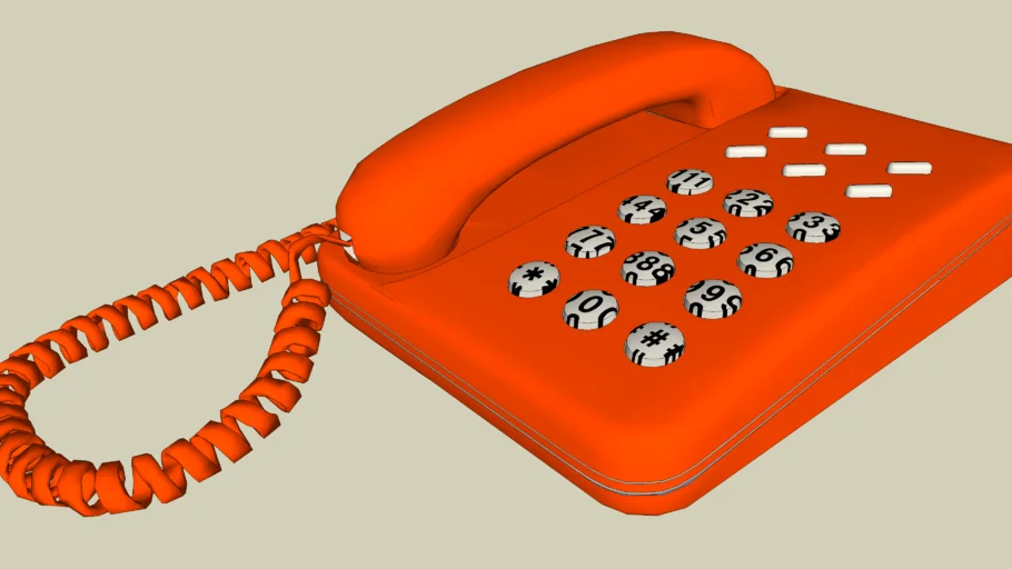 telephone | 3D Warehouse