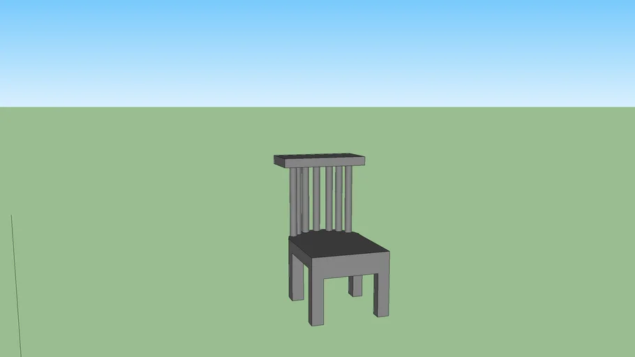 modified chair | 3D Warehouse
