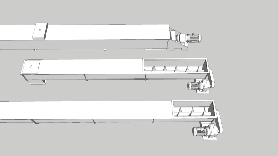 Screw conveyor | 3D Warehouse