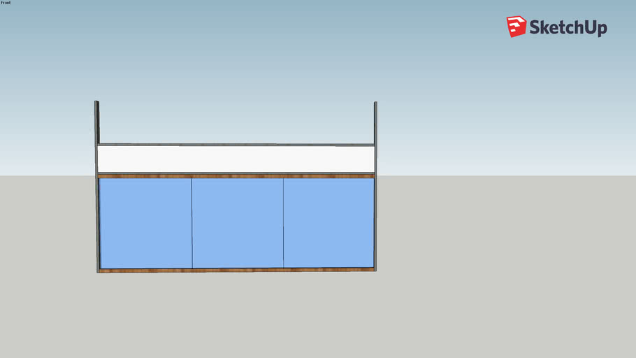 glass partition | 3D Warehouse