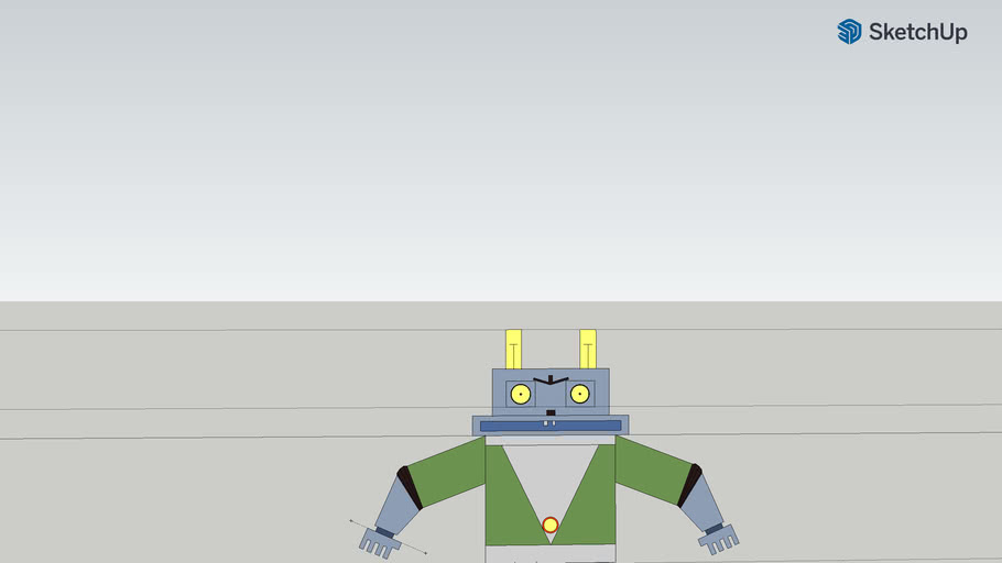 robot iz 'Nu, pogodi!' | 3D Warehouse