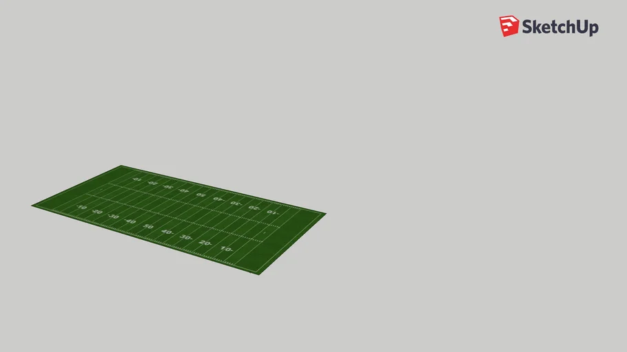 Football Field | 3D Warehouse