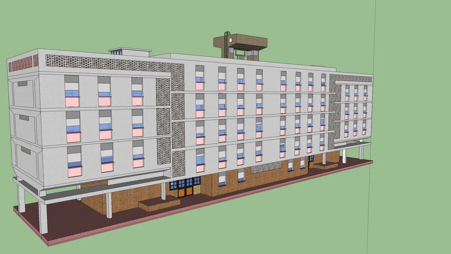 Modelo Edificio | 3D Warehouse