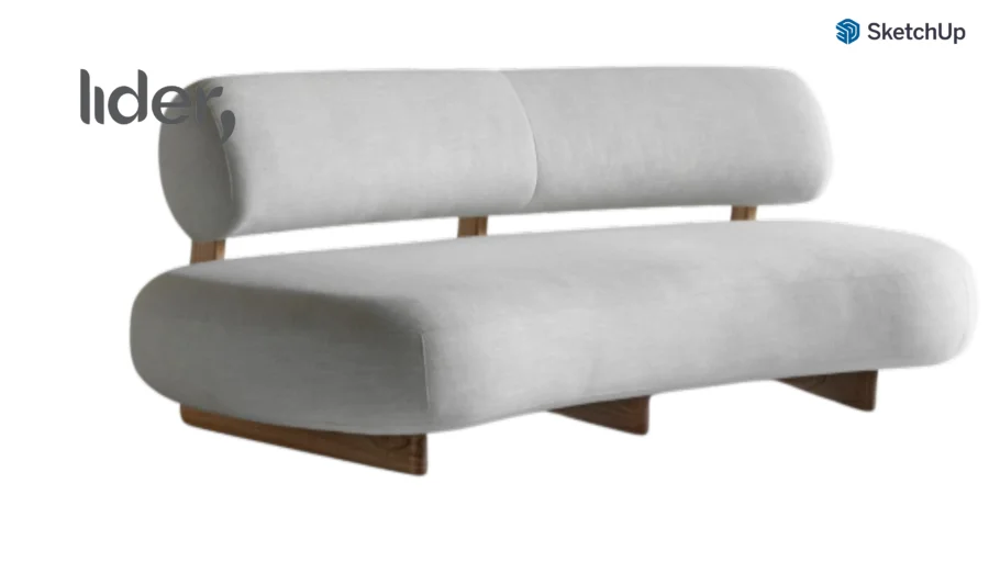 Sofá Axis - Lider | 3D Warehouse