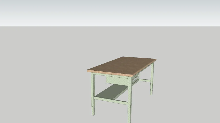 Industrial Workbench | 3D Warehouse