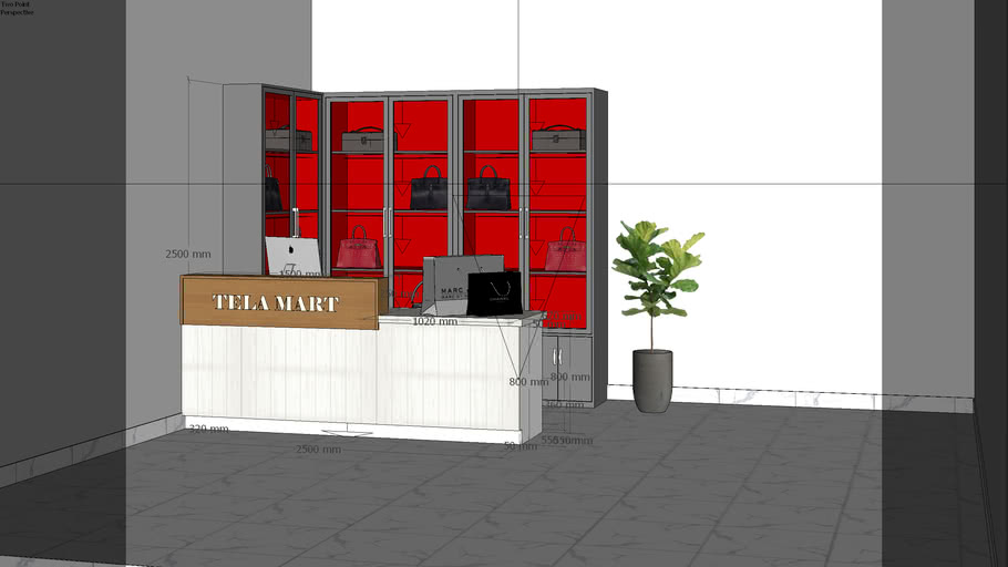 Receipt Desk | 3D Warehouse