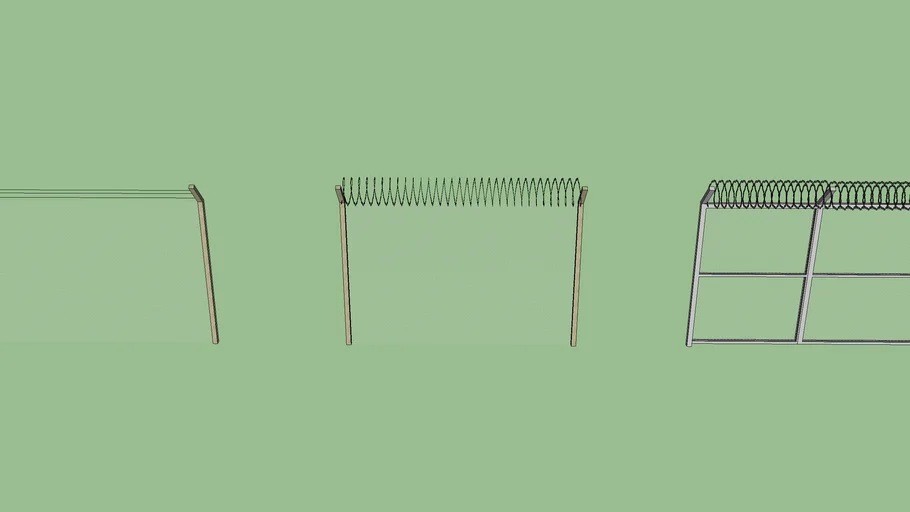 Cierres Perimetrales,Puerta. | 3D Warehouse
