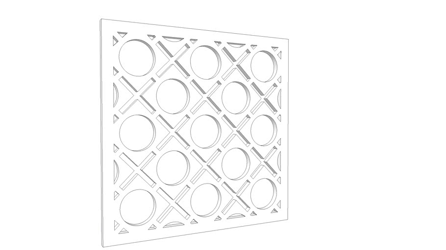 CNC-Panel-006 | 3D Warehouse