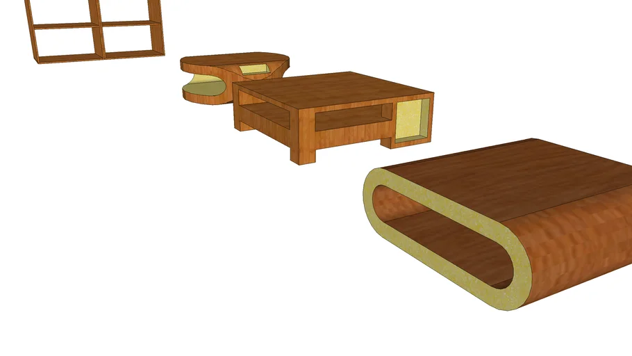 Modern coffee tables | 3D Warehouse