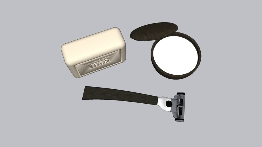 shower razor kit | 3D Warehouse