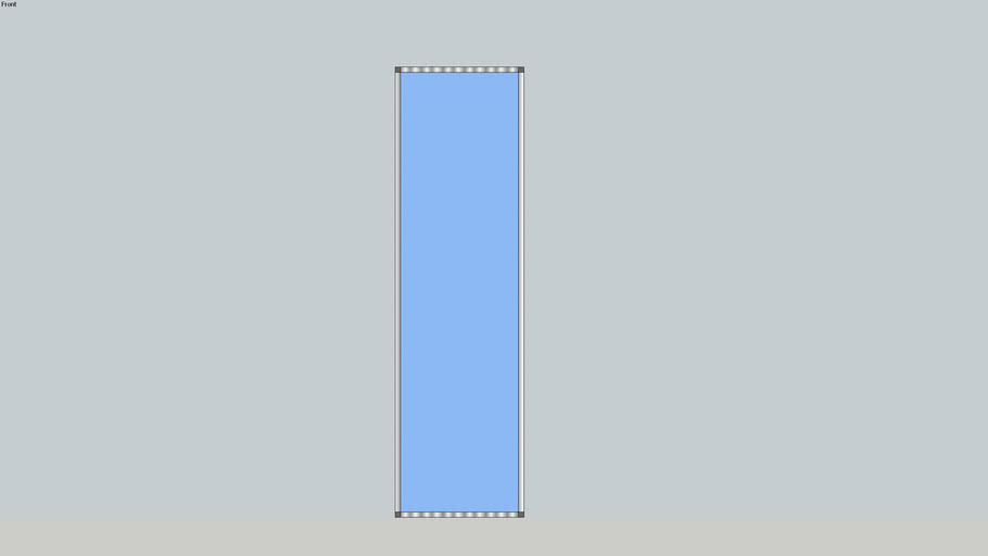 Standard Containment Panel, 24x84 | 3D Warehouse