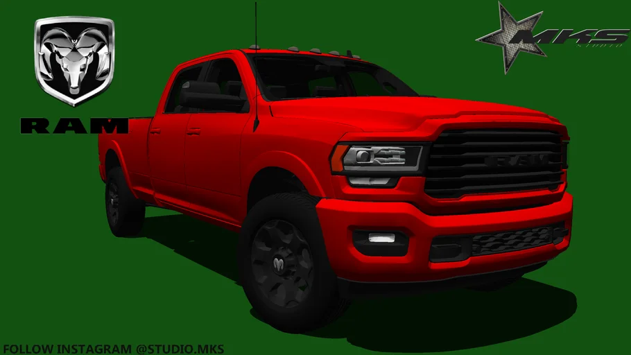 2020 New RAM 2500 | 3D Warehouse