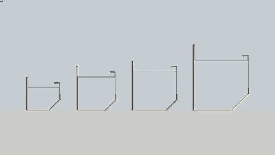 Industrial Series Gutter G2 | 3D Warehouse