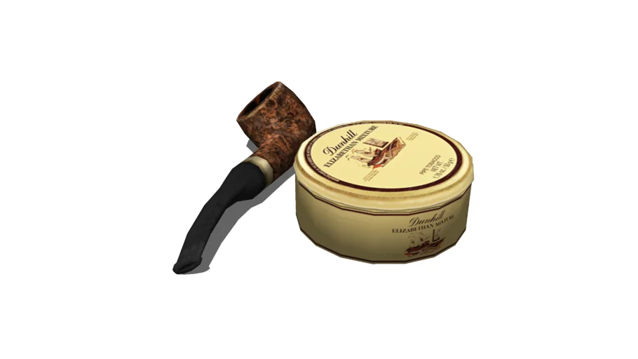 smoking pipe and the tobacco jar | 3D Warehouse