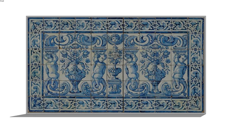 Painel em Azulejos 3 | 3D Warehouse