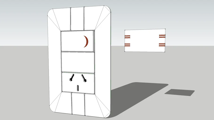 Light Switch Two Models | 3D Warehouse