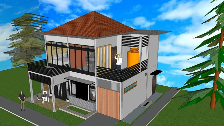 rumah minimalis | 3D Warehouse