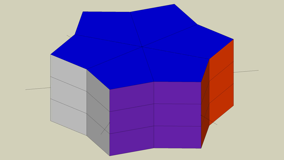 Rubik's star prisim | 3D Warehouse