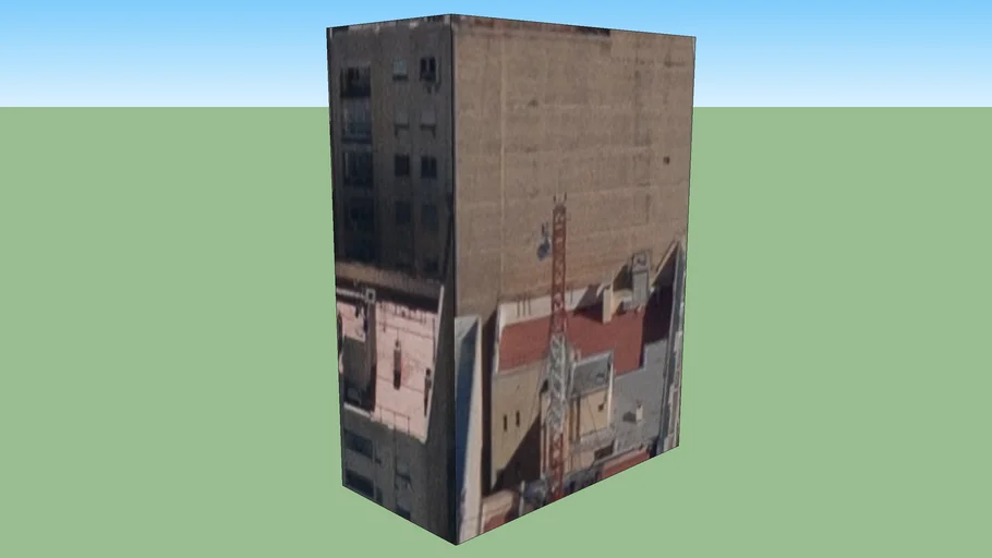 Edificio en Paseo Sarmiento 2-100, Mendoza, Argentina | 3D Warehouse