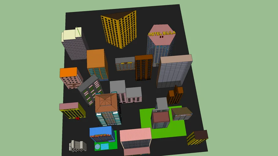 Low rise city NEWEST UPDATE 19SEP 2011 | 3D Warehouse