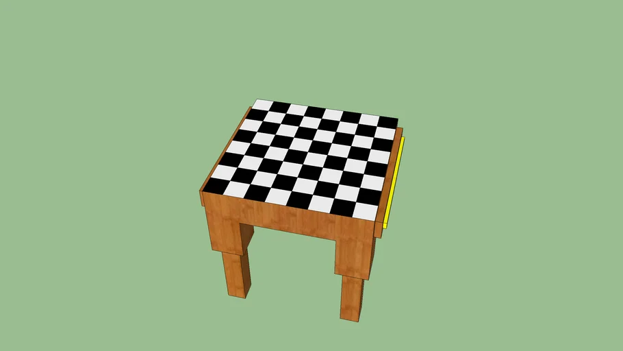Chess Board Table | 3D Warehouse