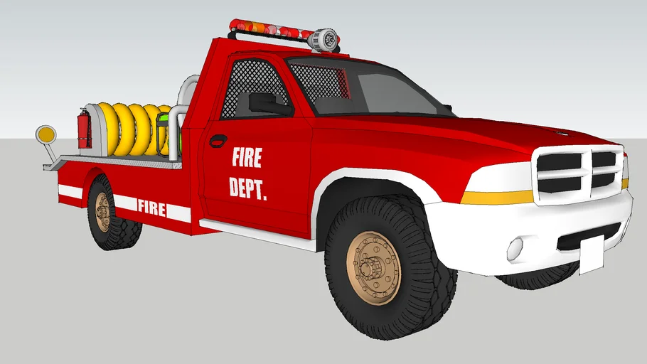 Dodge Durango Fire Utility Vehicle | 3D Warehouse