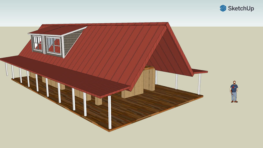 Straw SIP 3 bdrm house | 3D Warehouse
