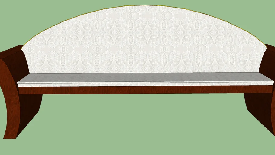 WEDDING OR CHURCH BENCH | 3D Warehouse
