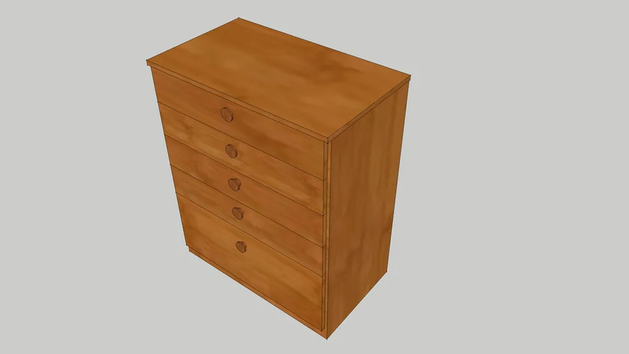 Chest of Drawers | 3D Warehouse
