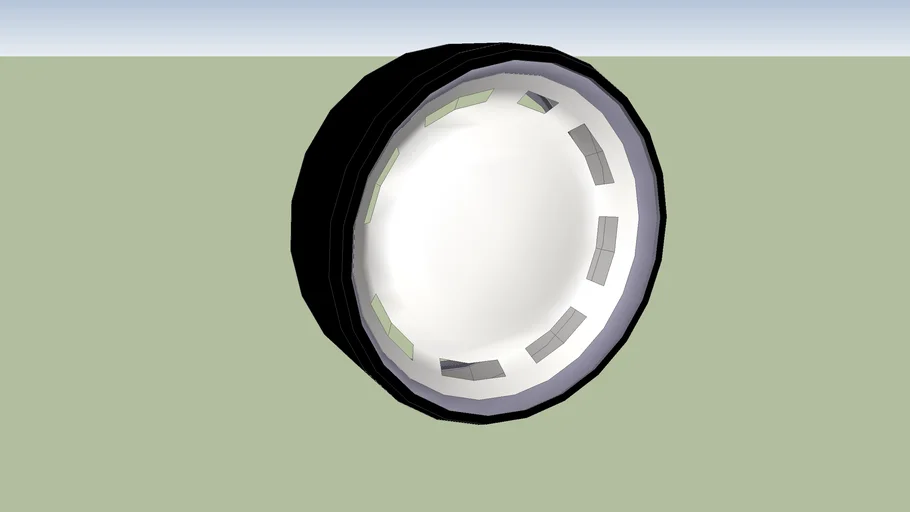 Low poly 'old supercar rim' | 3D Warehouse