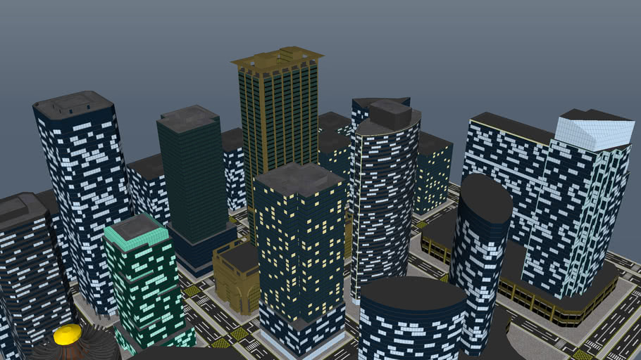 Alpha Cube World -- Set of Macau Part 1 (Version 1) | 3D Warehouse