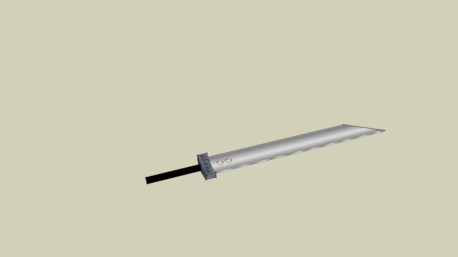 Buster Sword | 3D Warehouse