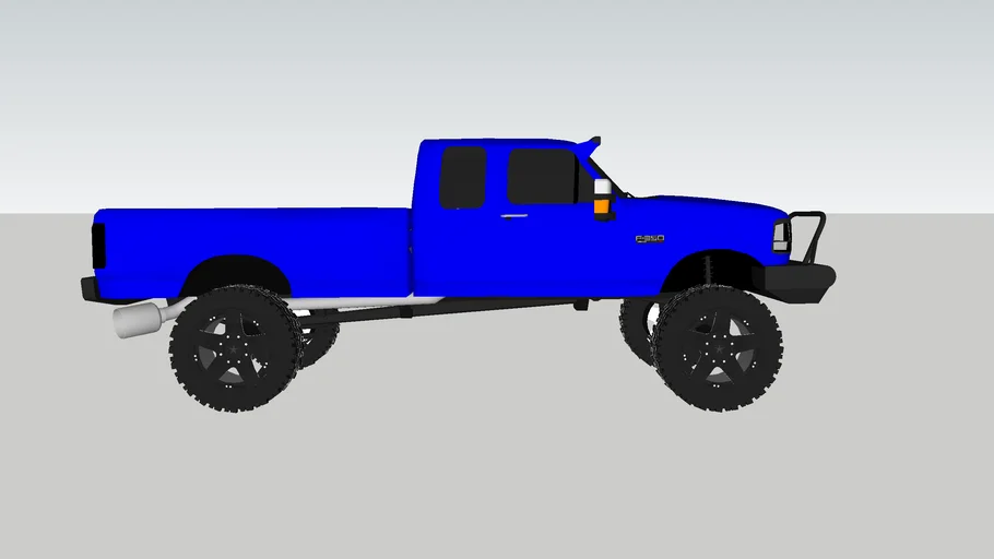 OBS Ford F-250 Lifted | 3D Warehouse