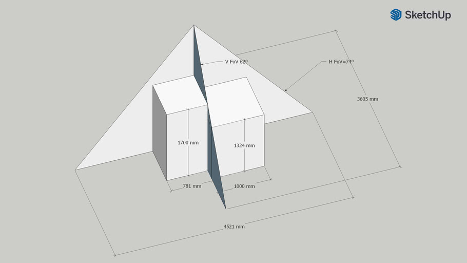 camera FoV | 3D Warehouse