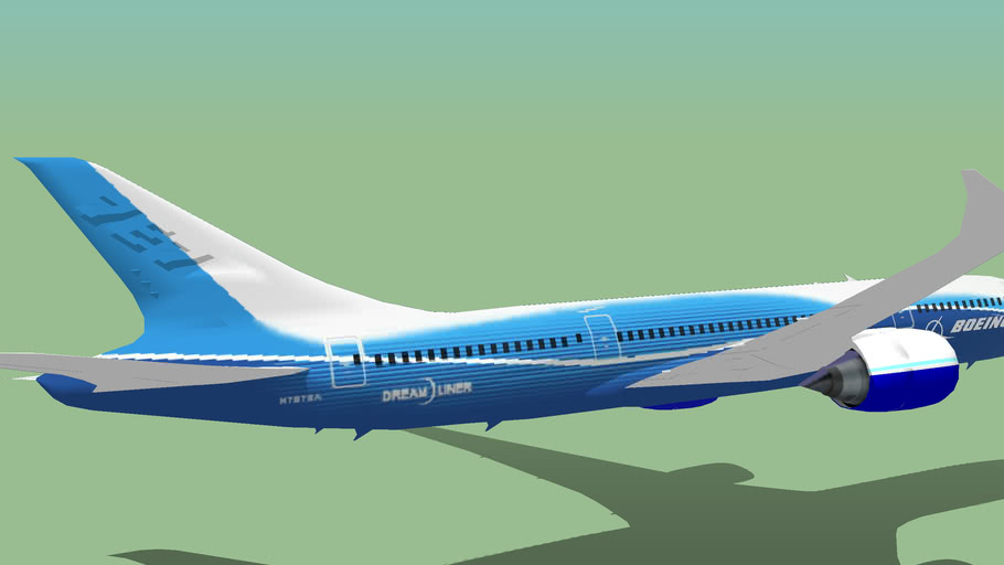 Boeing 7E7 DREAMLINER | 3D Warehouse