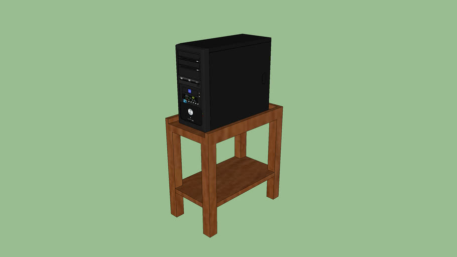 Computer table | 3D Warehouse