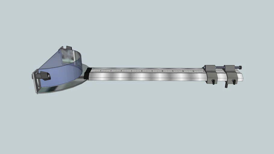 Router - Adjustable circle Jig | 3D Warehouse