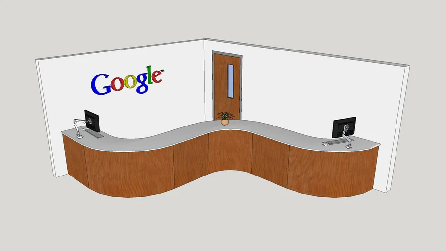 CURVY DESK | 3D Warehouse