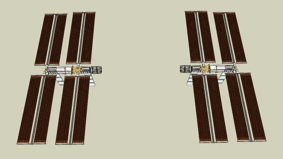 p/s-3,4,5,6 truss (ISS Modules) | 3D Warehouse
