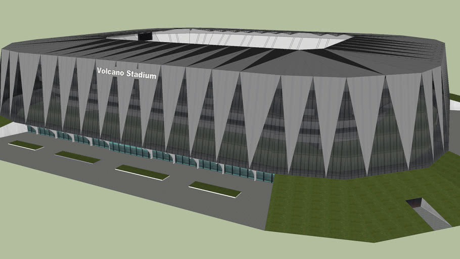 Volcano Stadium | 3D Warehouse
